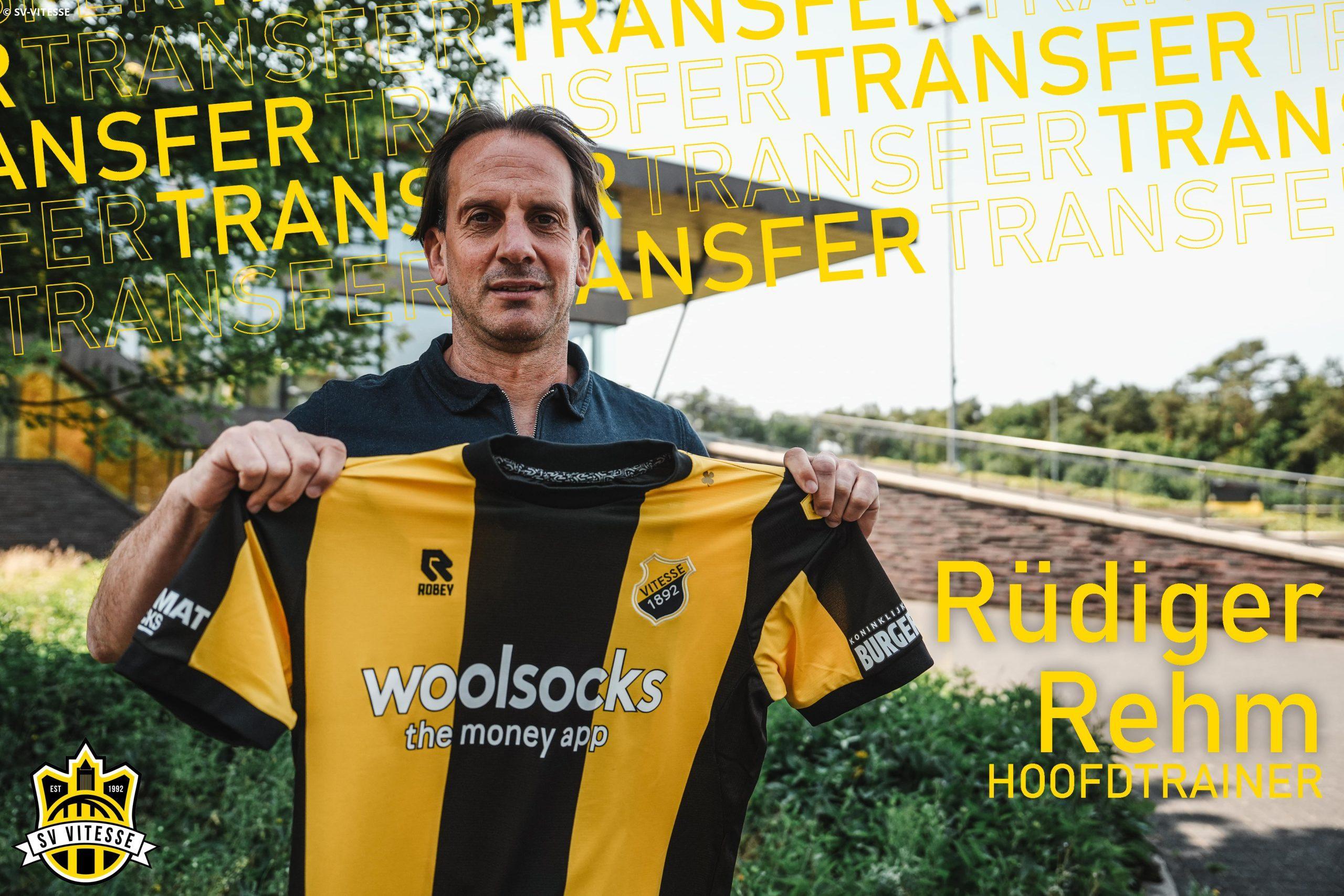Vitesse stelt Rüdiger Rehm (46) aan als nieuwe hoofdtrainer ...